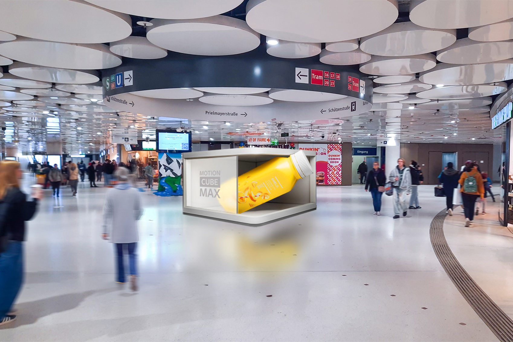 blowUP media launches largest Motion Cube - blowUP media