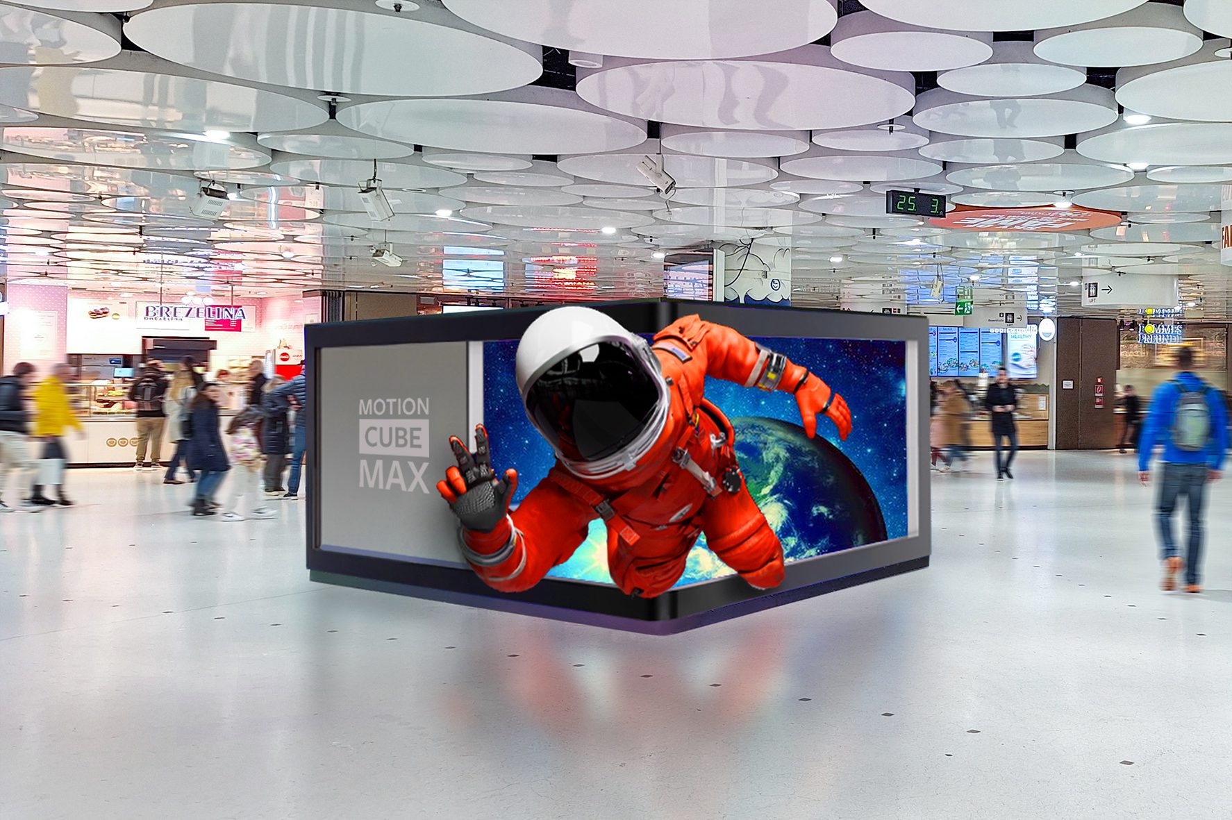 blowUP media launches largest Motion Cube - blowUP media